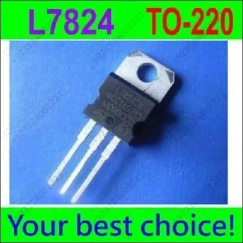 LM7824 Voltage Regulator for Power Supply Circuit - Building Procedures ...