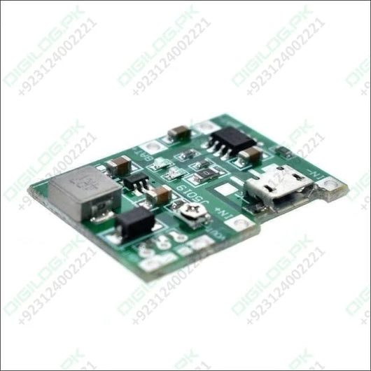 J5019 Li Ion Charger with 4.5 To 24 Volts Boost Module - Digilog.pk