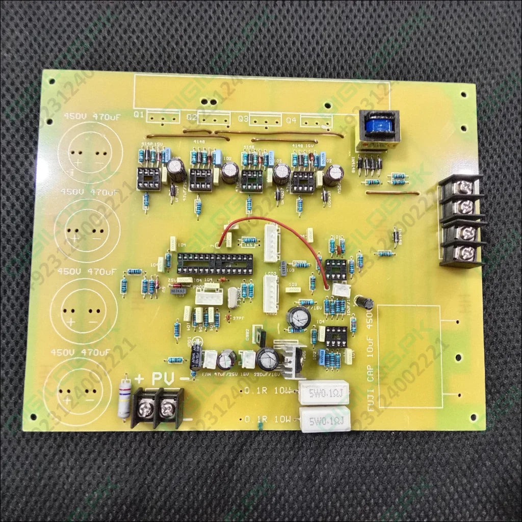 Local 4 IGBT 3KVA Solar Inverter PCB With Pre Assembled Components - Digilog.pk