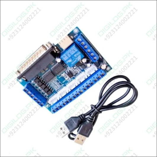Mach3 Breakout Board 5 Axis Stepper Driver Single Axis Cnc Interface