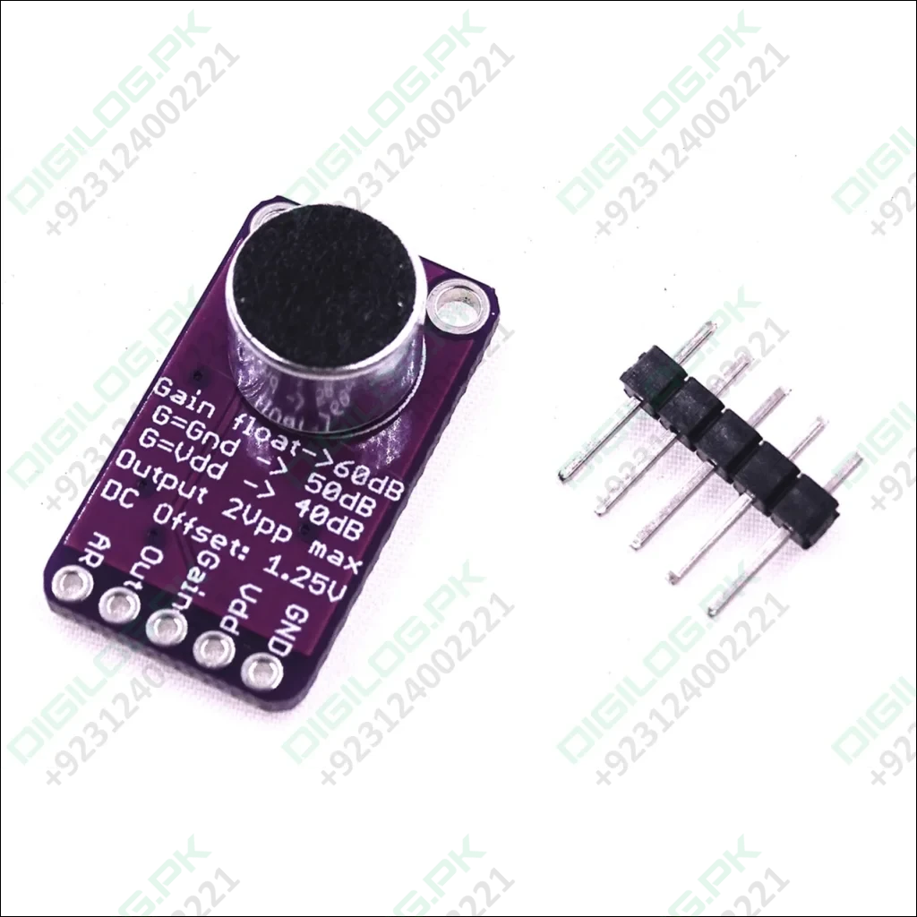 Max9814 Microphone Amplifier Module In Pakistan Digilog Pk