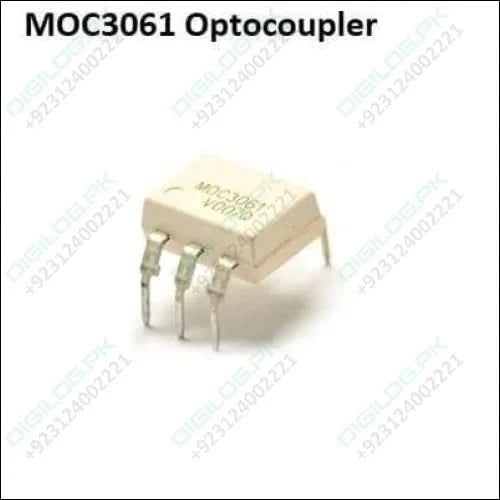 MOC3061 Zero Cross Phototriac Driver Optocoupler IC DIP6 In Pakistan ...