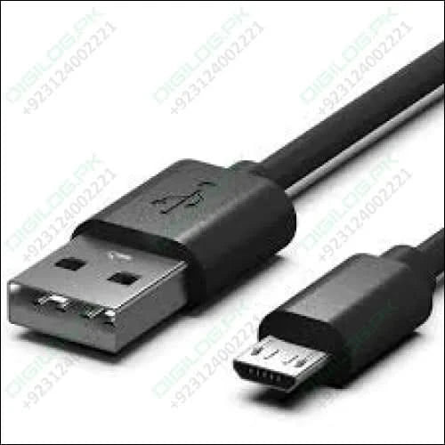 Micro USB Cable for ESP32 – 12 Inch Edge to Edge - Digilog.pk