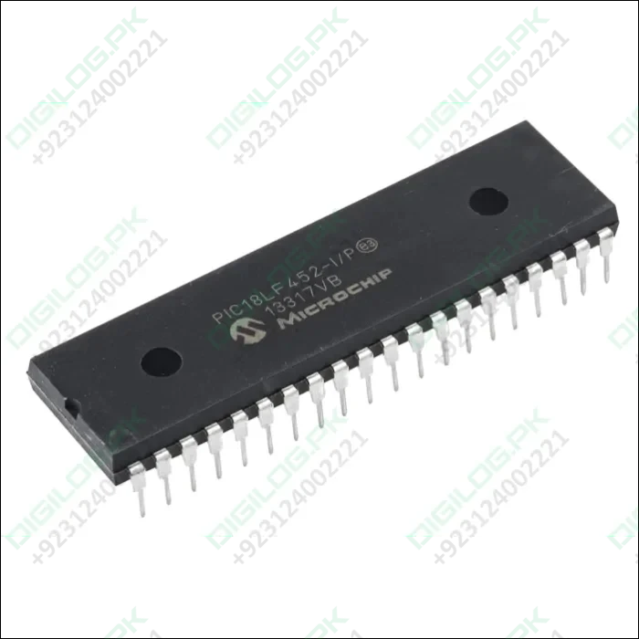 Buy Pic18f452 40 Pin Pic Microcontroller Dip Online In Pakistan - Best Prices - Digilog.pk