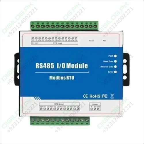Modbus Slave RTD Remote IO Module Data Acquisition 8 RTD inputs 12~36VDC with Anti-reverse ...