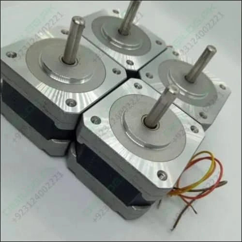 Nema 17 Single Shaft 1.8 Degree Compact Powerful Stepper Motor - Digilog.pk