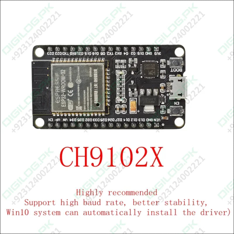 WROOM ESP32 Wifi Based Microcontroller Development Board Nodemcu ...