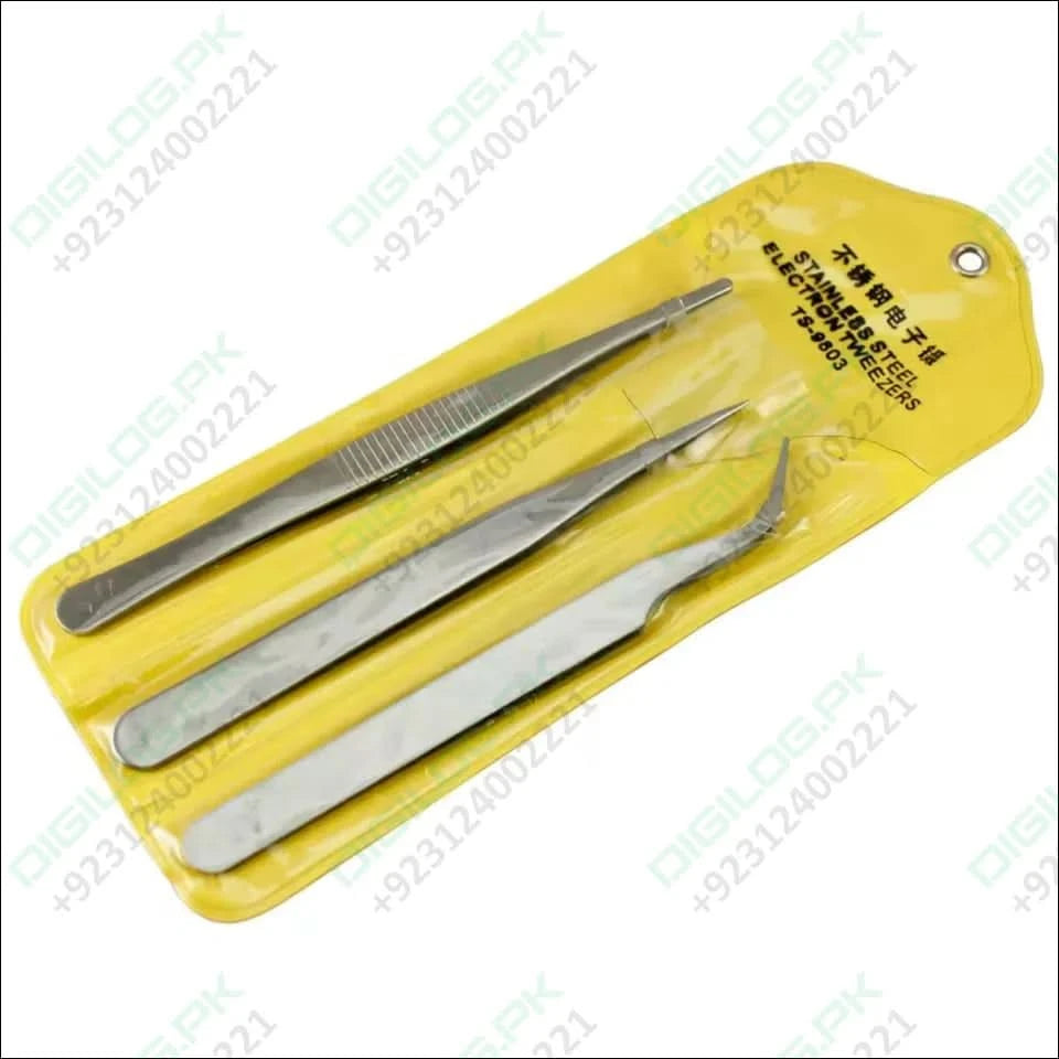 3 Pcs Repair Precision Assembly Set Tool Stainless Steel - Digilog.pk