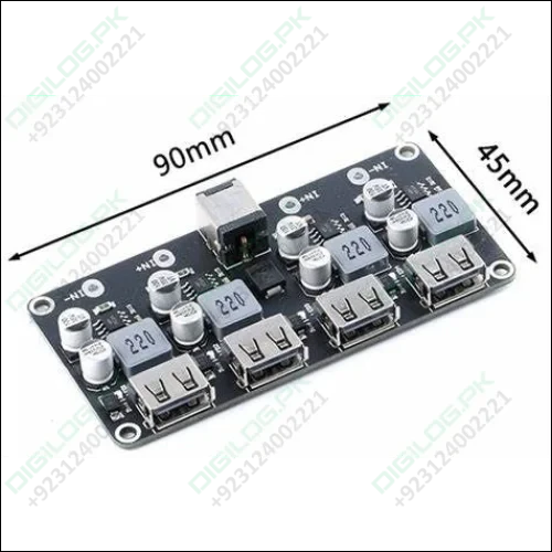 MH-KC24 KC24 QC3.0 4 Channel DC-DC Buck Converter Charging Step Down Module 6-32V 9V 12V 24V to ...
