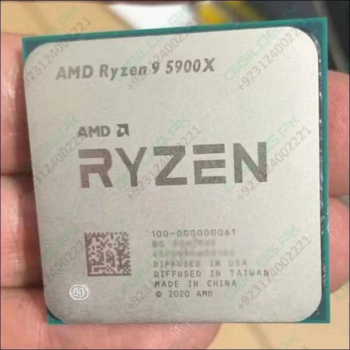 On Demand AMD Ryzen 9 R9 5900X Processor 12 cores and 24 threads CPU f ...