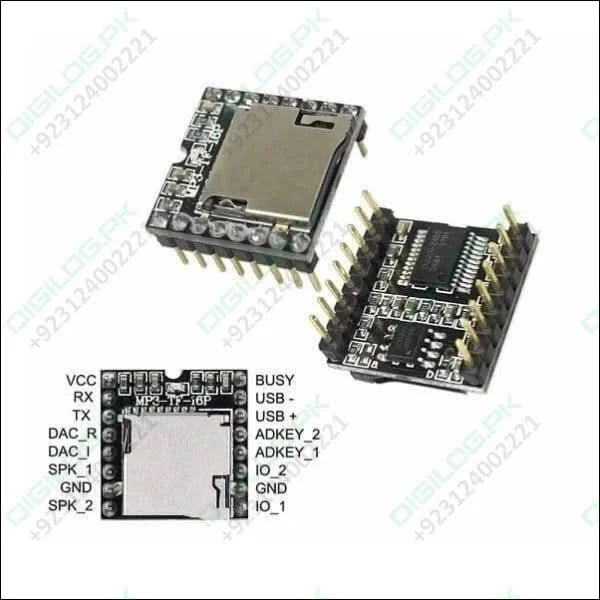 Open source MP3-TF-16P Mini MP3 Player Module With Serial Port In ...