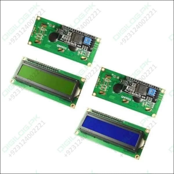 PCF8574T IIC I2C 1602 Blue Backlight LCD Display Module For Arduino in Pakistan - digilog.pk