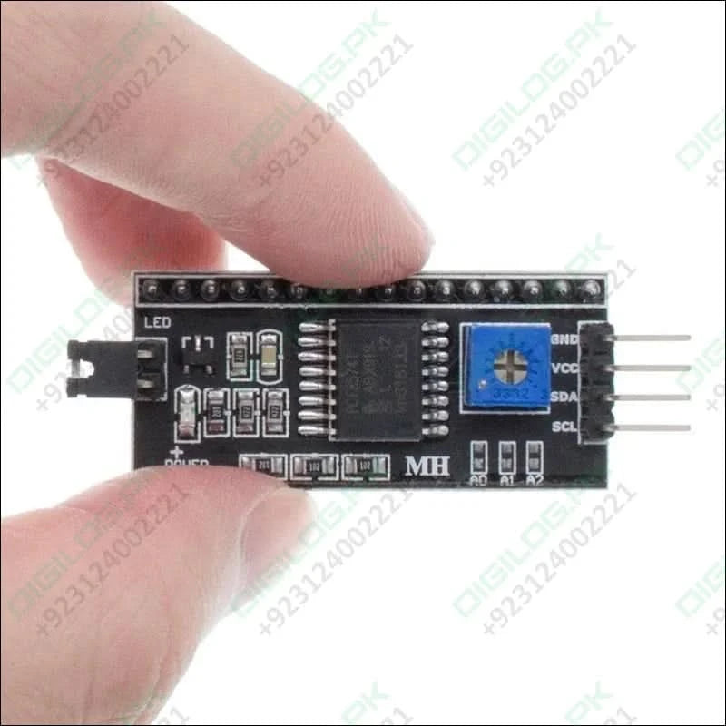 IIC/I2C Serial Interface Adapter Module IIC I2C LCD Module - digilog.pk