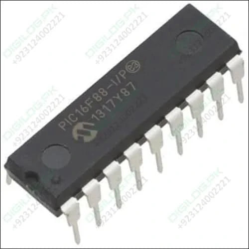 Buy Pic16f88 16f88 Microcontroller with Internal Oscillator & EEPROM Data - In Pakistan - Digilog.pk