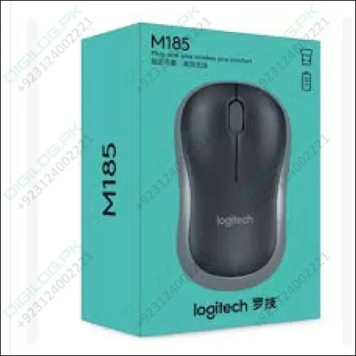 Logitech M185 Wireless Swift Gray Mouse | Regular Small Size, 3 Buttons ...
