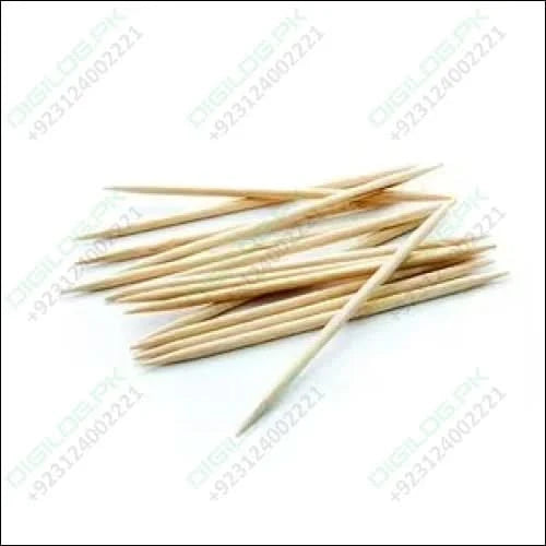 Flat Soft Wood Toothpick - Digilog.pk