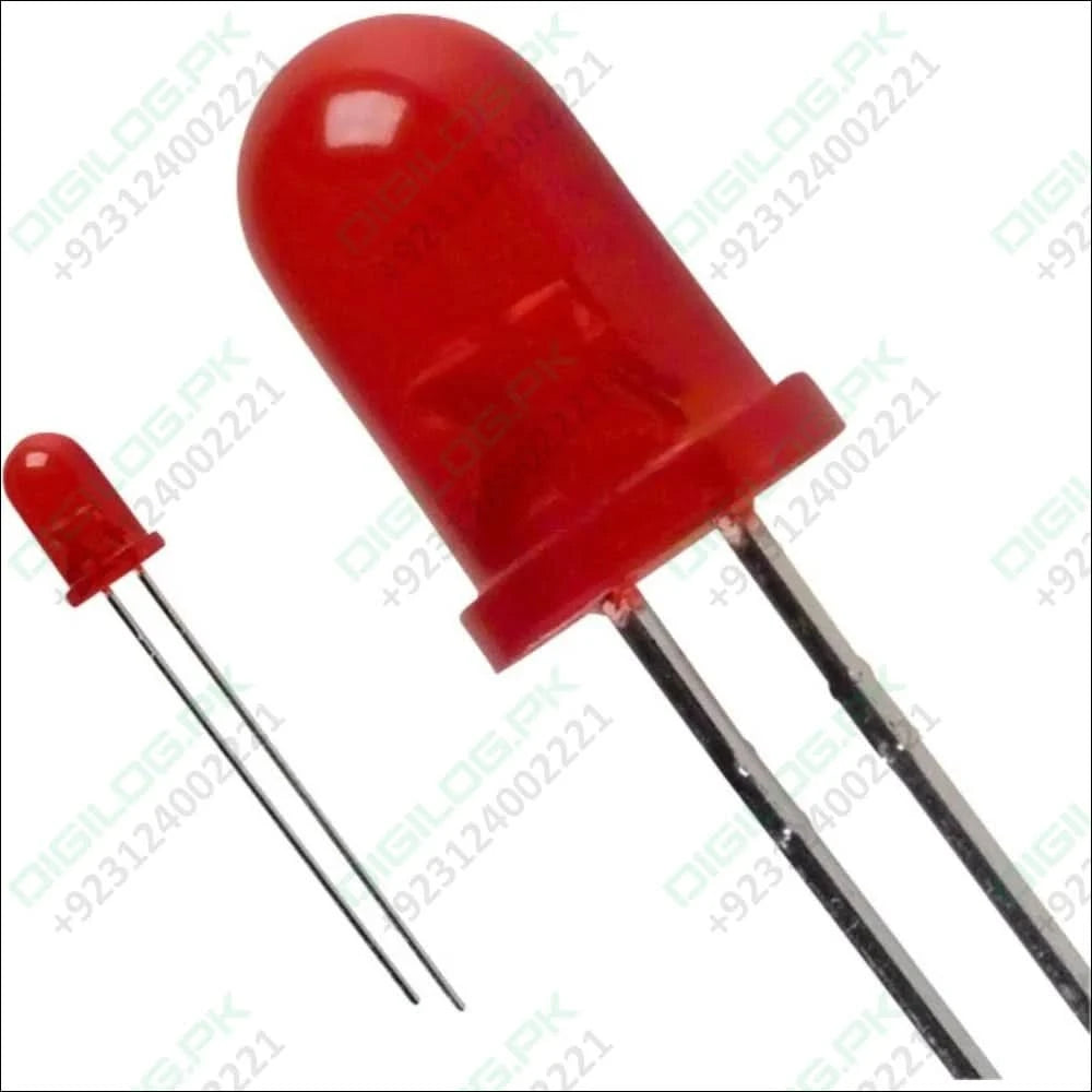4mm Red Colour LED - Digilog.pk