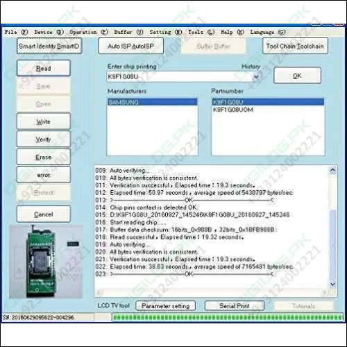 RT809H EMMC NAND FLASH Programmer BIOS Programmer - Digilog.pk