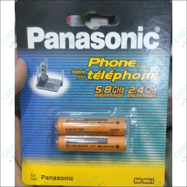 Panasonic Rechargeable AAA 1.2V Cell | Long-Lasting Power Solution from ...