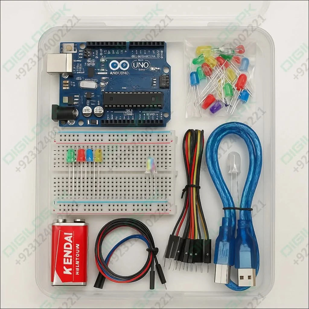 School Kit 1st To 5th Grade Part 1 - Arduino Uno R3 SMD Board Kit Without USB Cable Led 5mm ...
