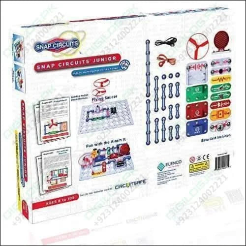 Snap Circuits Jr SC-100 Electronics Discovery Kit in Pakistan - digilog.pk