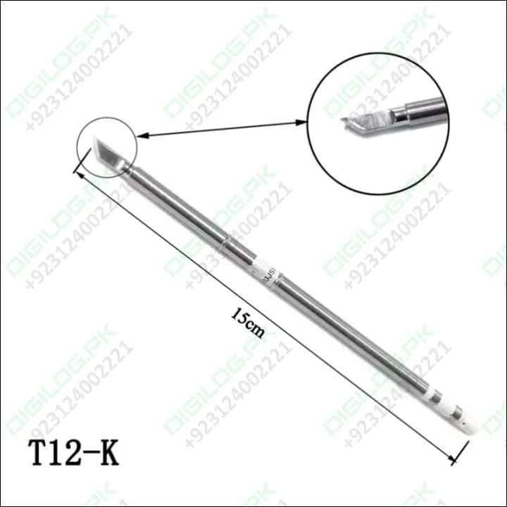 T12-K Soldering Tip - High-Quality and Durable - Digilog.pk