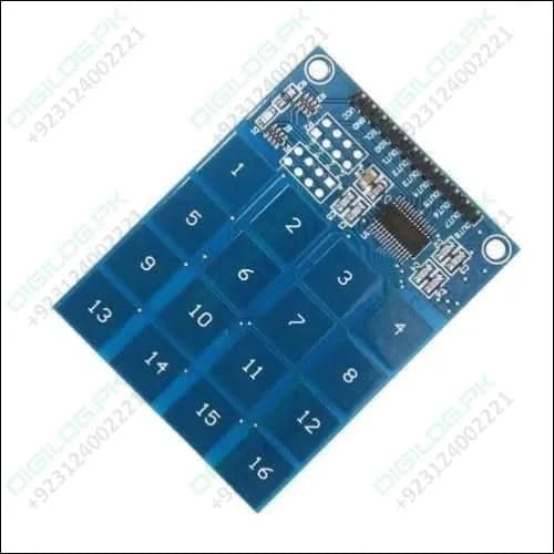 TTP229 16 Way Capacitive Touch Switch 4x4 keypad Digital Touch Sensor Module in Pakistan ...