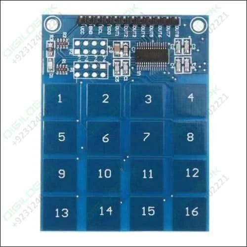 TTP229 16 Way Capacitive Touch Switch 4x4 keypad Digital Touch Sensor ...