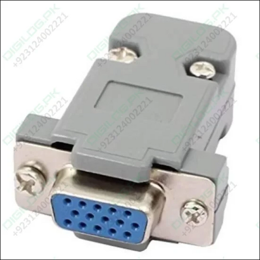 VGA connector with cover Type A Female in Pakistan - Digilog.pk