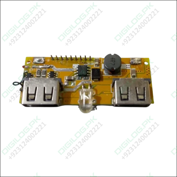 LCD Display Dual USB Power Bank Module in Pakistan - 18650 Circuit ...