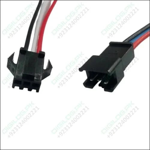 JST SM 3 Pins Plug Male and Female Wire Connector In Pakistan - Digilog.pk