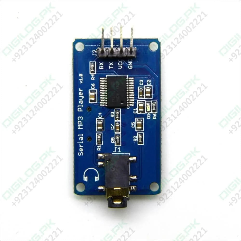 MP3 Music Player UART Control Serial Module In Pakistan - digilog.pk