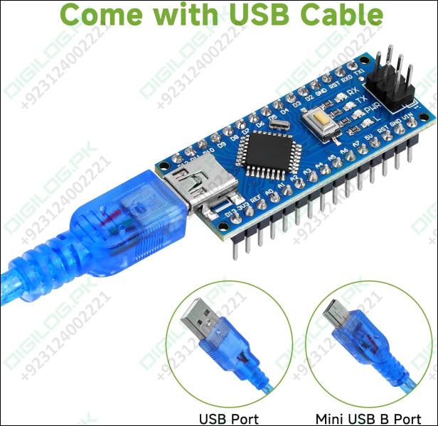 Arduino Nano V3 With nano Cable in Pakistan | Best Price for Nano V3 ...