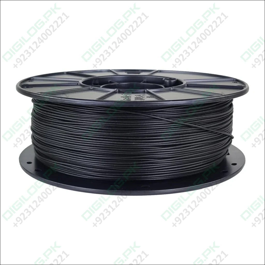 PLA Black Printer Filament 1kg Roll for 3D Printing - Digilog.pk