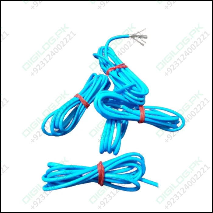 Blue 1m Solderable Wire | Hard Wires for Wiring Jumper Wire ...
