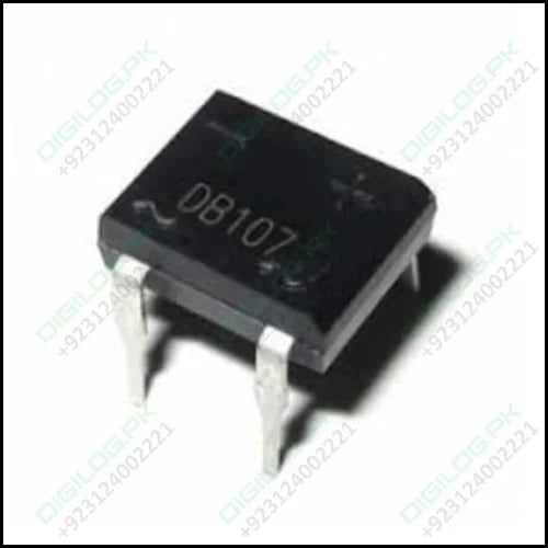 DB107 1Amp 1000V Bridge Rectifier Diode IC In Pakistan - Digilog.pk