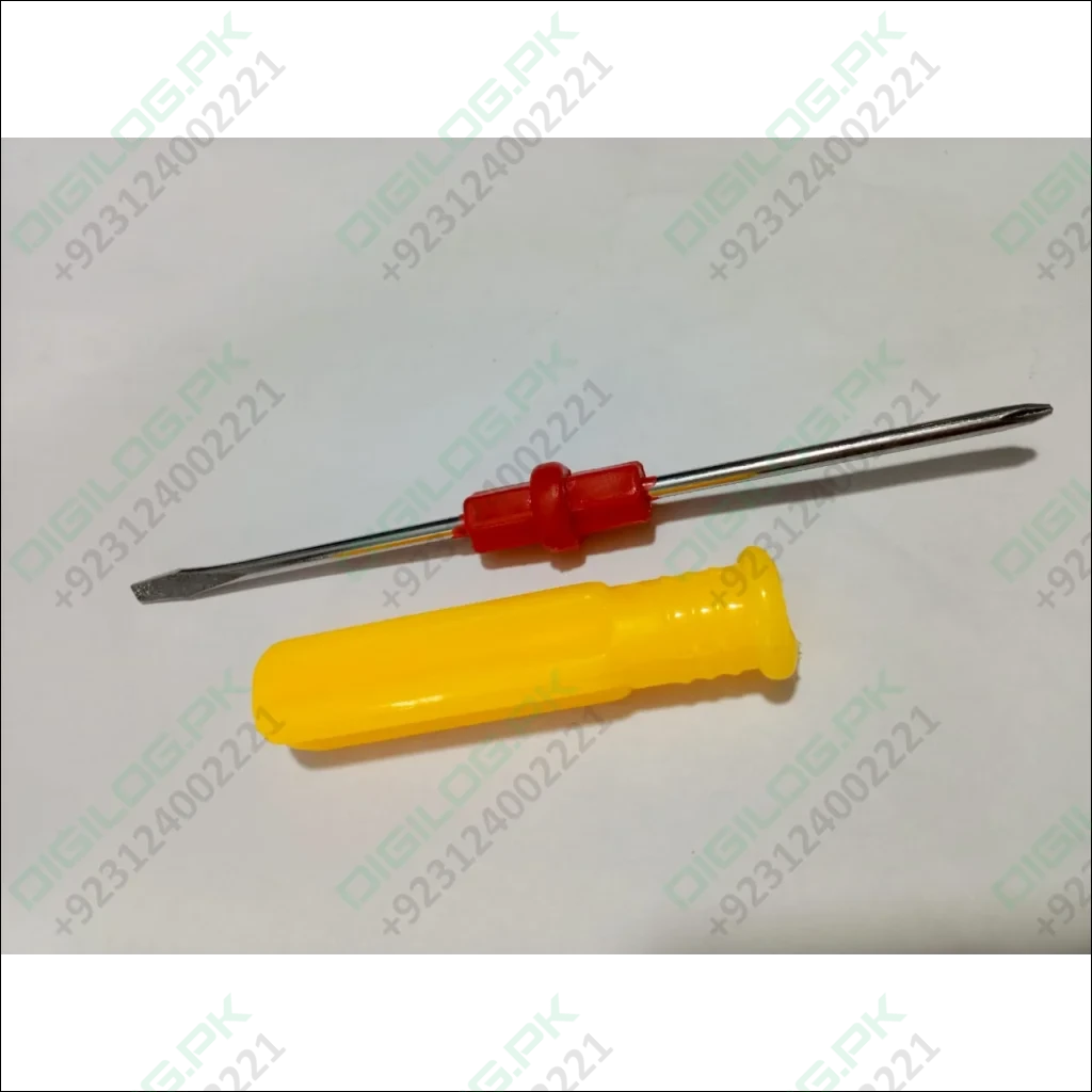 Double Head Screwdriver Transparent Plastic Handle Screw Driver ...