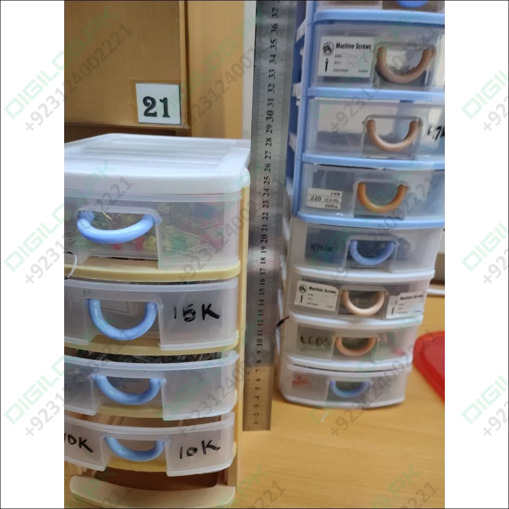 260mm x 180mm Slot Organizer Box for Storage Solutions - Digilog.pk