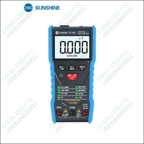 SUNSHINE DT-19N Mini Smart Digital Multimeter - Digilog.pk