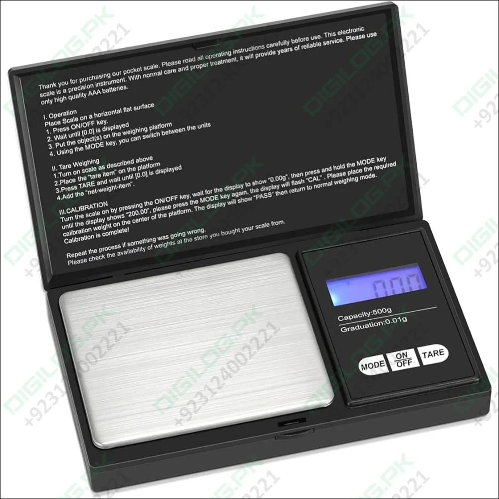 CX258 Digital Pocket Scale for Precision Weighing